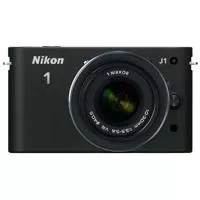 Nikon 1 digitalni fotoaparat sa zamenljivim objektivima J1 Crni set sa objektivima 10-30mm i 30-110mm 16712