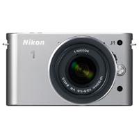 Nikon 1 digitalni fotoaparat sa zamenljivim objektivima J1 Silver set sa objektivima 10-30mm i 30-110mm 16715
