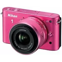 Nikon 1 digitalni fotoaparat sa zamenljivim objektivima J2 Pink set sa objektivima 10-30mm i 30-110mm 17136