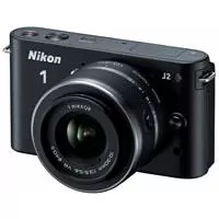 Nikon 1 digitalni fotoaparat sa zamenljivim objektivima J2 Crni set sa objektivima 10-30mm i 30-110mm 16977