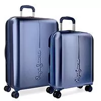 Pepe Jeans by Joumma Bags Set tvrdih kofera 55cm/70cm Cambridge Navy Blue 54189