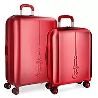 Pepe Jeans by Joumma Bags Set tvrdih kofera 55cm/70cm Cambridge Red 54189