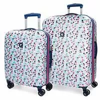 Movom ABS Koferi 55cm i 67cm Confeti Blue 31695