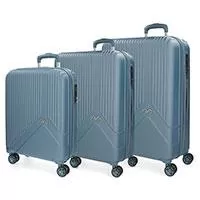 Koferi Movom Trendy Blue Set 55cm-67cm-76cm 58194