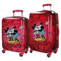 Disney Putni koferi - set - Mouse Retro Red