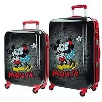 Disney Putni koferi - set - Mouse Retro Black