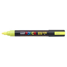 Uni POSCA Marker PC-5M, fluo yellow