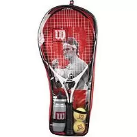 Wilson Federer Starter Set - Reket, Loptice i Flašica