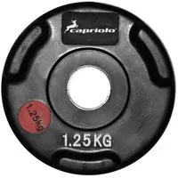 Gumirani čelični teg 1.25kg 30mm 291440