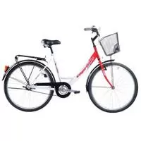 Bicikl CTB City Bike PARIS LADY 26HT crvena-bela 905231-19