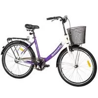 Ženski bicikl Galaxy V-bike Lux ljubičasta/bela