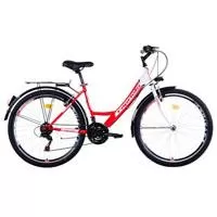 Bicikl City Bike CTB METROPOLIS L 26/18HT belo-crveno 912402-19