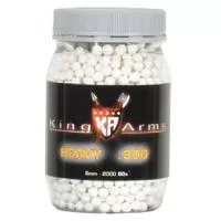 Airsoft municija King Arms kuglice 0.3g 6mm 2000 KA-BB-30 3951