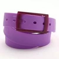 Q belts Wide - Ljubičasti unisex silikonski kaiš