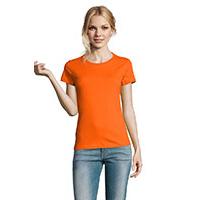 Sols Ženska pamučna majica Imperial Orange veličina S 11502