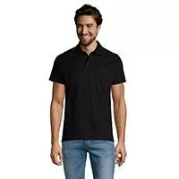 Sols Polo majica Precsott Black veličina S 11377