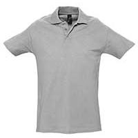 Sols Polo majica za muškarce Spring II Grey Melange veličina XL 11362