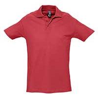 Sols Polo majica za muškarce Spring II Red veličina S 11362