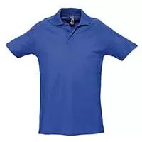 Sols Polo majica za muškarce Spring II Royal Blue veličina XL 11362