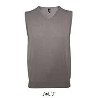 Sols Uniseks prsluk - pulover Gentleman Grey veličina 3XL 00591