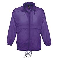 Sols Vetrovka - jakna za vetar Surf Dark Purple veličina L 32000