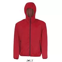 Sols Jakna vetrovka unisex Shore Red veličina XL 01169