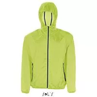 Sols Jakna vetrovka unisex Shore Neon Lime veličina XXL 01169