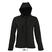 Sols Ženska Softshell jakna sa kapuljačom Replay Black veličina L 46802