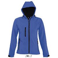 Sols Ženska Softshell jakna sa kapuljačom Replay Blue veličina S 46802