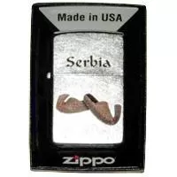 Zippo upaljač Srbija opanci 005148