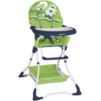 Bertoni Visoka stolica za bebe Bravo Green Captain Bear 10100061407