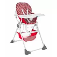 Chicco Stolica za hranjenje bebe Pocket Lunch Red Wave 07079341930000