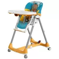 Peg Perego Visoka stolica za bebe Prima Pappa Diner Hippo Giallo