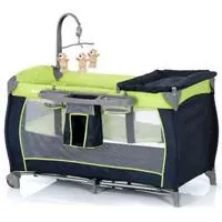 Hauck Prenosivi Krevetac BabyCenter Moonlight-Kiwi 5170095