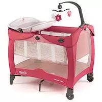 Graco Prenosivi krevetac Contour Electra Vibe Sweet princess 5170085