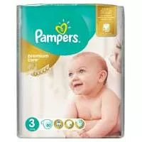 Pelene Pampers Premium Care JP3 midi 5-9kg 80 kom.