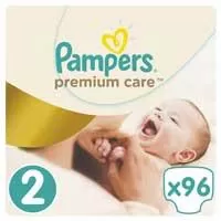 Pelene Pampers Premium Care JP2 mini 3-6kg 96 kom.