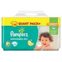 Pelene Pampers Active GBag Plus 4+ Maxi 9-16kg 96 kom.