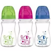 Canpol Babies Antikolik flašica za bebe 240ml Easy Start Colorful Animals 35/206