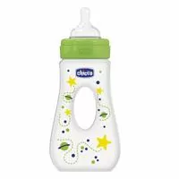 Chicco Flašica Passeggio sa silikonskom cuclom 240ml 4m+ 00075725310000