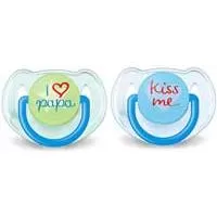 Avent Varalica za bebe I LOVE 6-18m 2kom plava