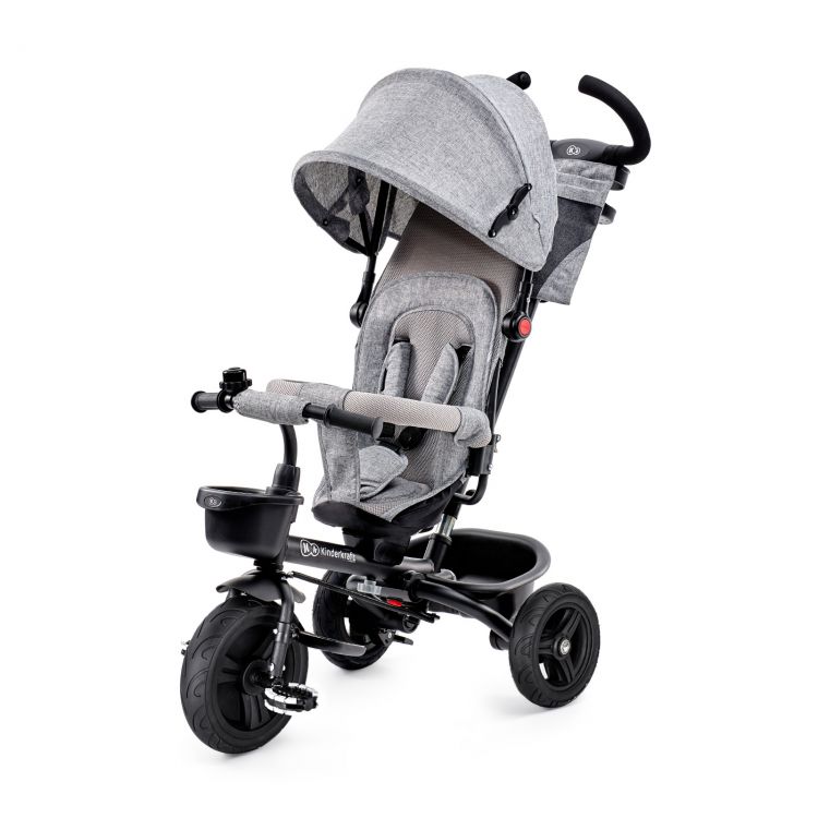 Kinderkraft tricikl AVEO 2U1 GREY