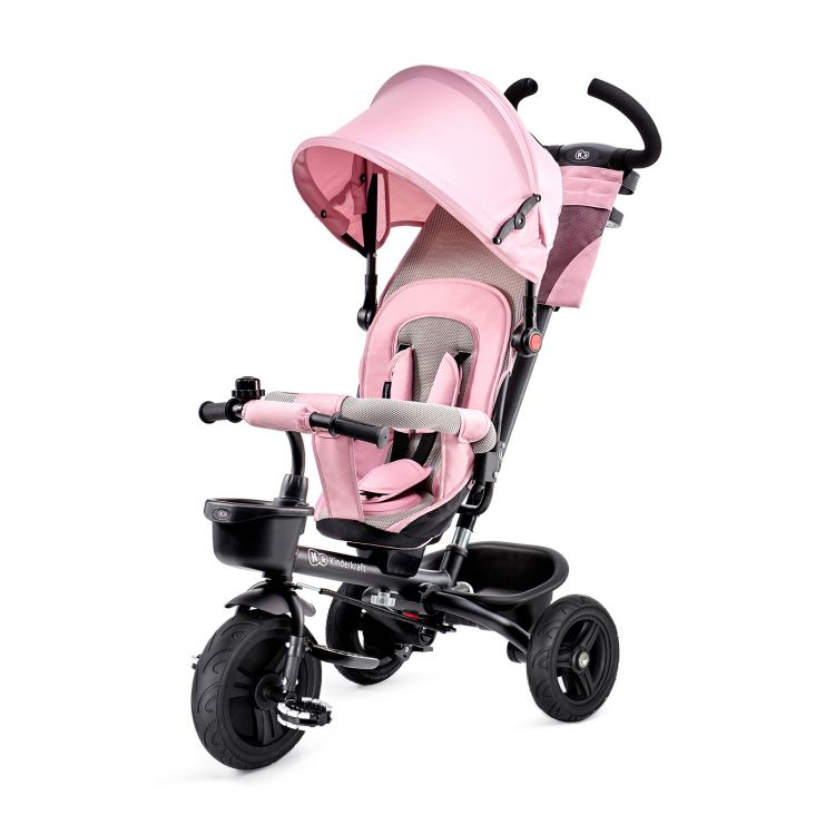 Kinderkraft tricikl AVEO 2U1 PINK