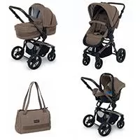 FOPPAPEDRETTI Kolica za bebe Set Modular iWOOD Elite Beige 9700344409