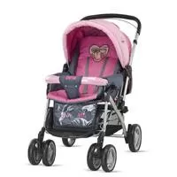 Chipolino Baby Max kolica Leo pink bee