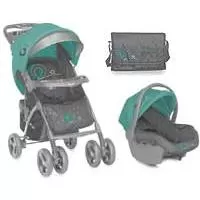 Bertoni Lorelli 2u1 Dečja Kolica Rio Green&Grey 10020641543