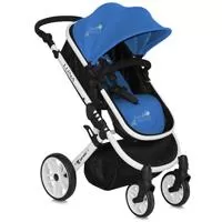 Bertoni Kolica za bebe 2u1 Luna Grey&Blue World 10020801437