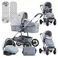 LORELLI Kolica za bebe S-500 SET Grey Venice