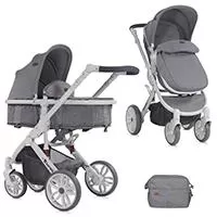 LORELLI Kolica za bebe LUNA Set 2 u 1 Grey