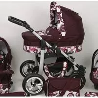 Kunert Kolica za bebe Silver Set 3u1 06